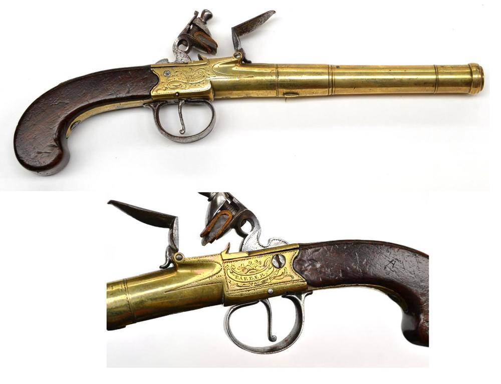 Lot 469 - An 18th Century `Queen Anne' Flintlock