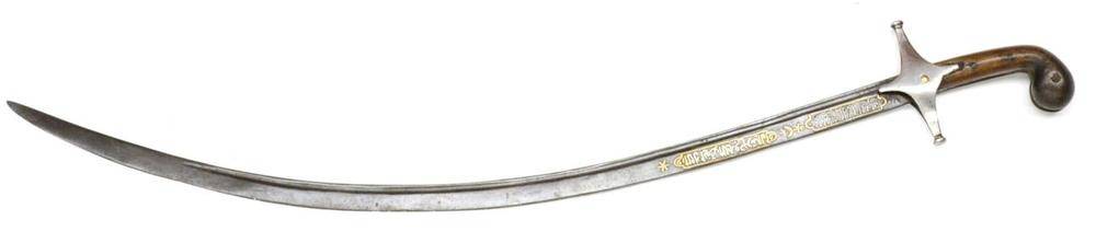 Lot 403 - An Early 19th Century Islamic Sword, the