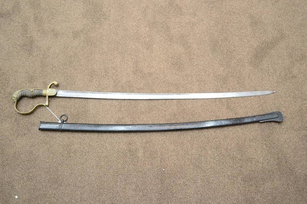 Lot 215 - An Imperial German Army Sword, the 80cm