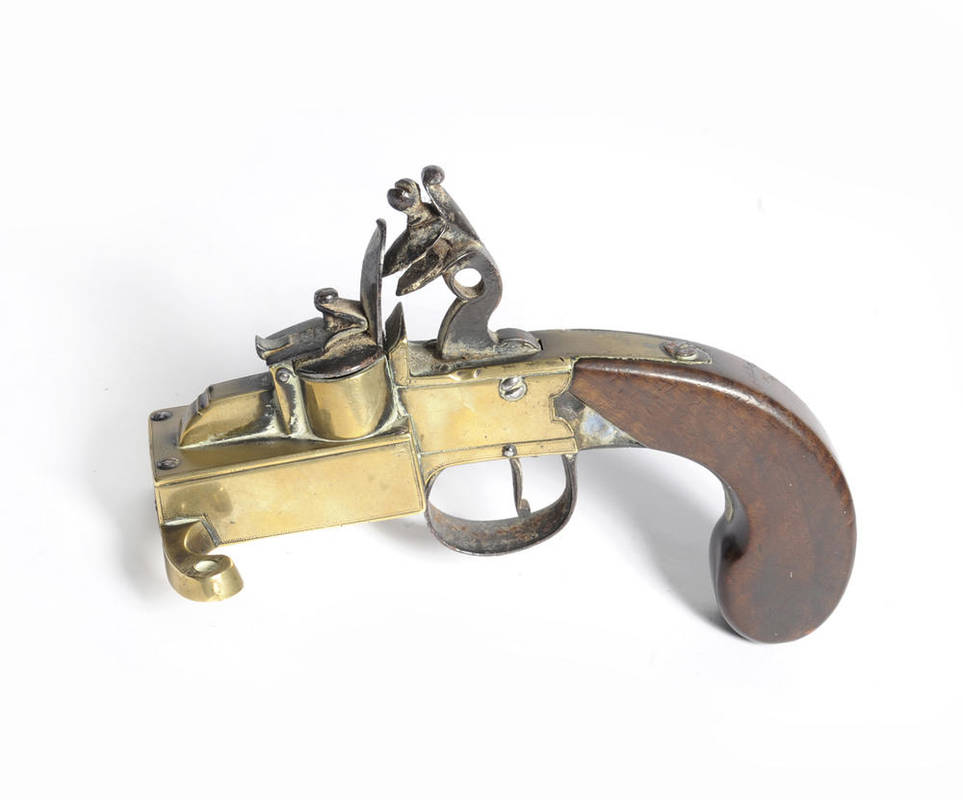 Lot 385 - An Early 19th Century Flintlock Tinder