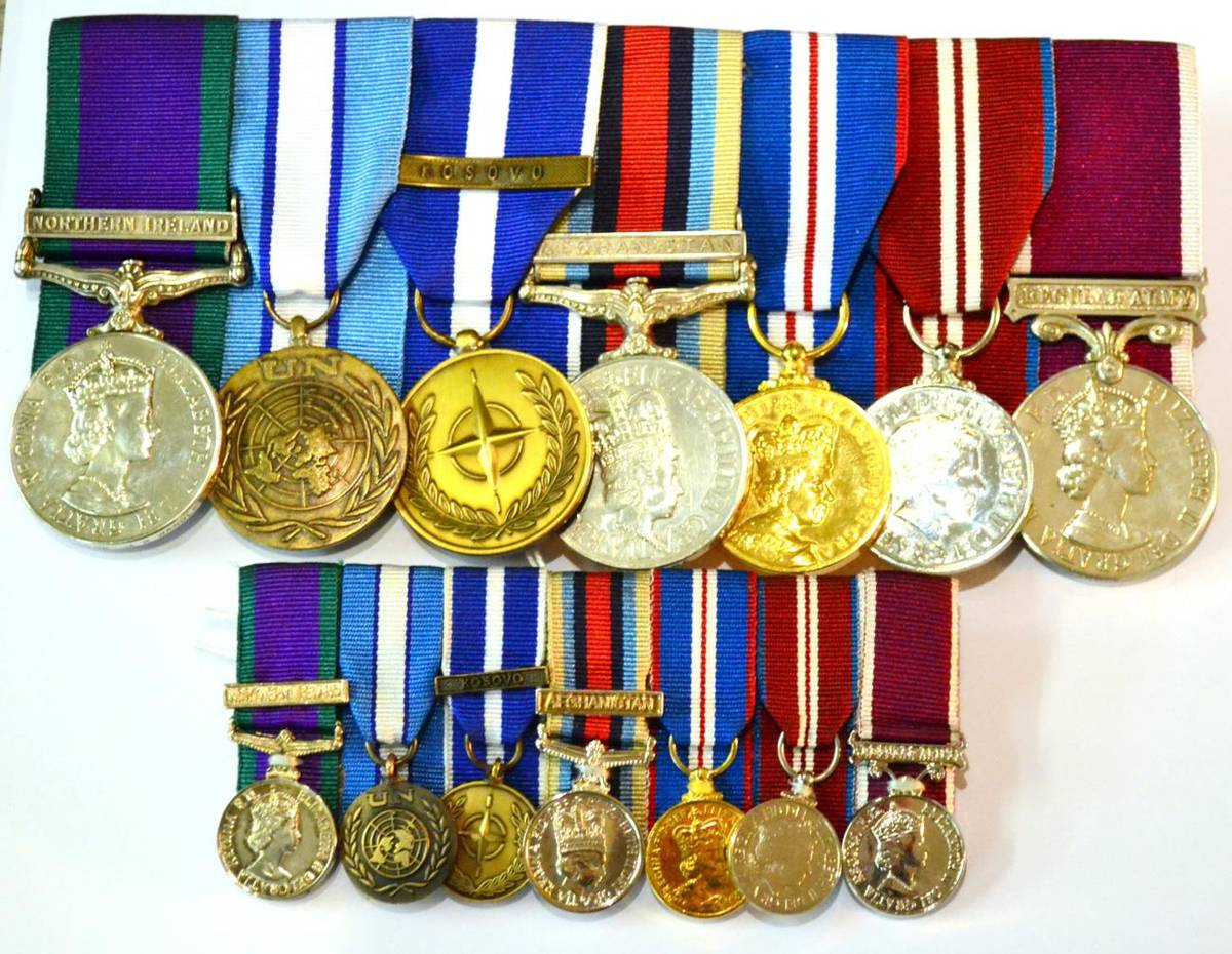 Lot 26 - An Elizabeth II Army Long Service Group of