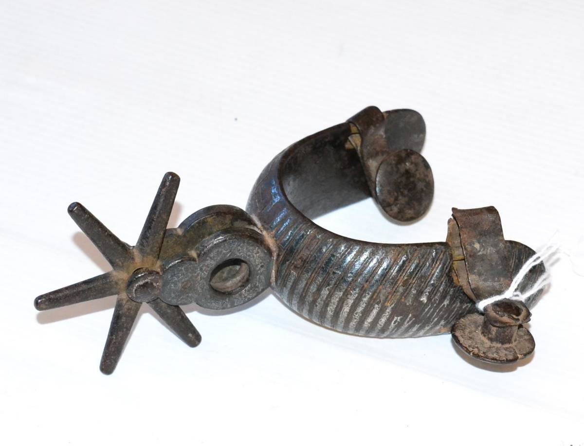 Lot 74 - A 19th Century Mexican Steel Six-Point Rowel