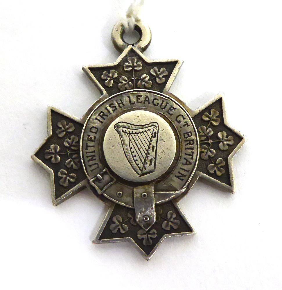 Lot 56 - A United Irish League of Great Britain Silver