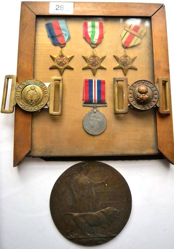 Lot 26 - A First World War Memorial Plaque, to OSCAR