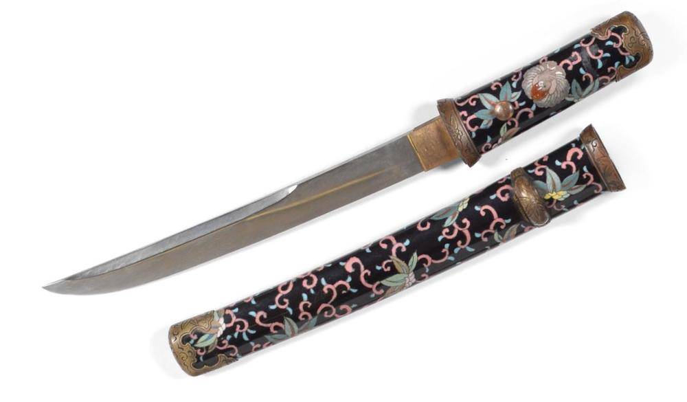 Lot 259 - A 19th Century Japanese Cloisonne Enamel