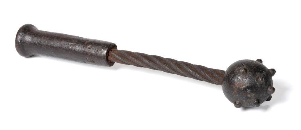 Lot 396 - A First World War German Trench Club, the