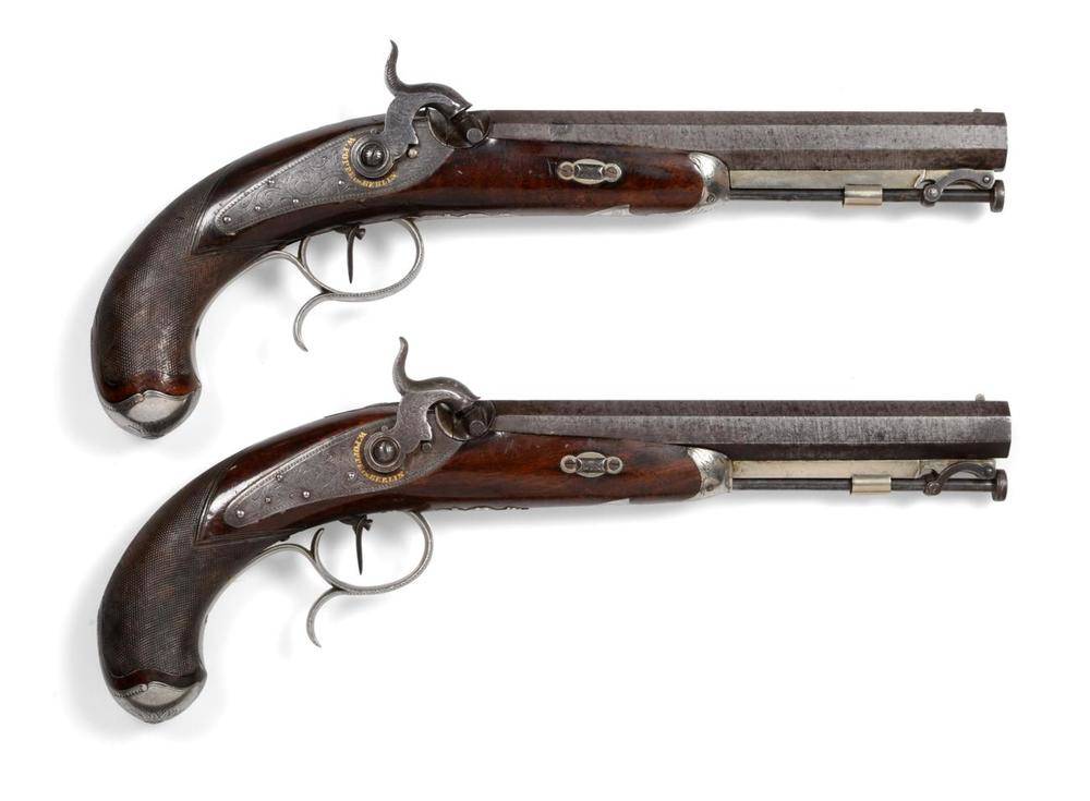 Lot 510 - A Good Pair of 19th Century Prussian Officer'