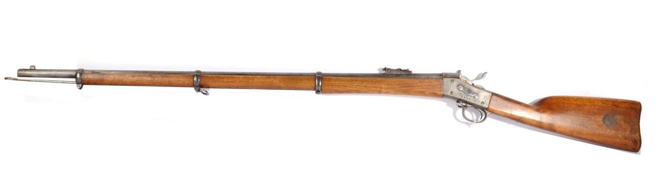 Lot 400 - A Swedish Model 1867 Rolling Block Rifle,