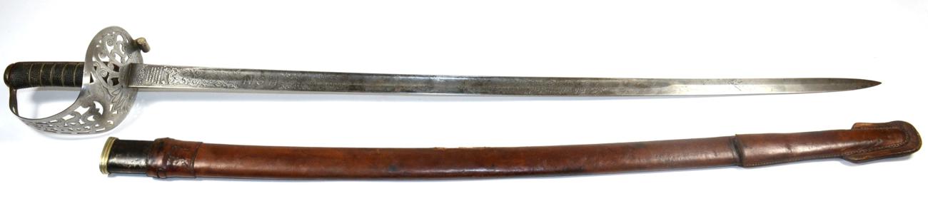 Lot 311 - An Edwardian 1896 Pattern Cavalry Officer's
