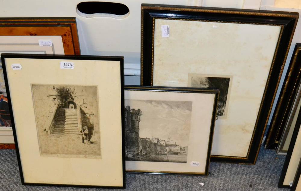 Lot 1278 - Cameron, David Young (1865-1945) a dry