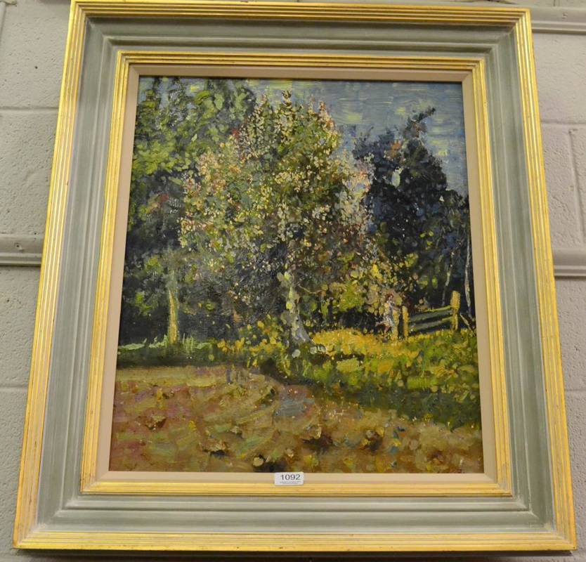 Lot 1092 - Geoffrey Chatten (b.1938) Figures in an