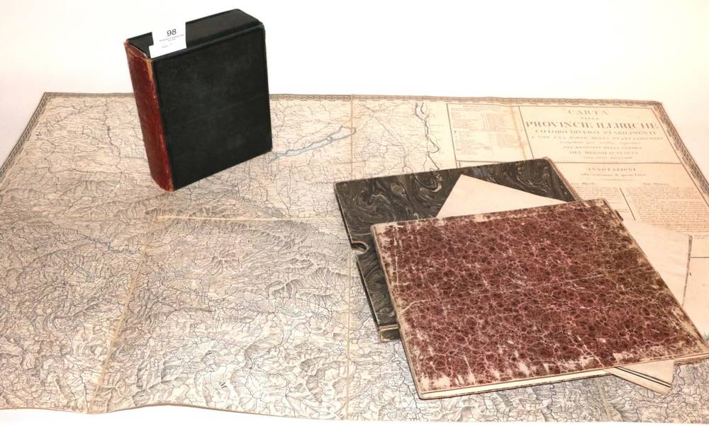 Lot 98 - Pagani (Domenico) [Map of the Western Part