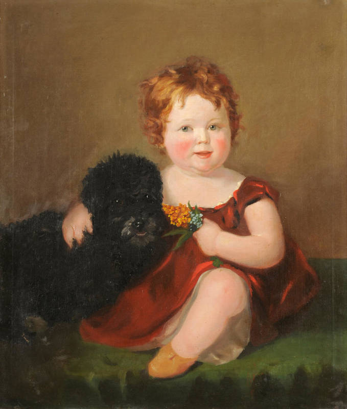 Lot 948 - William Bock (19th century) Portrait of Jona
