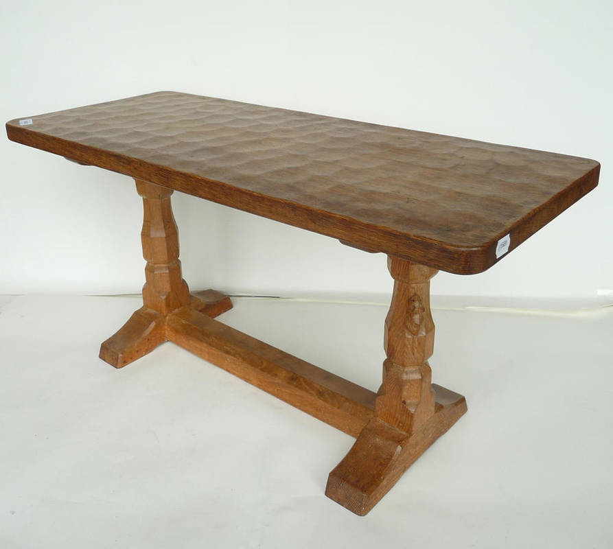 Lot 1905 - A Robert "Mouseman" Thompson Oak 3'