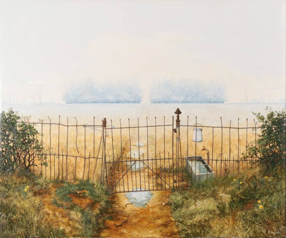Lot 106 - John Ridgewell (1937-2004) The creaky gate