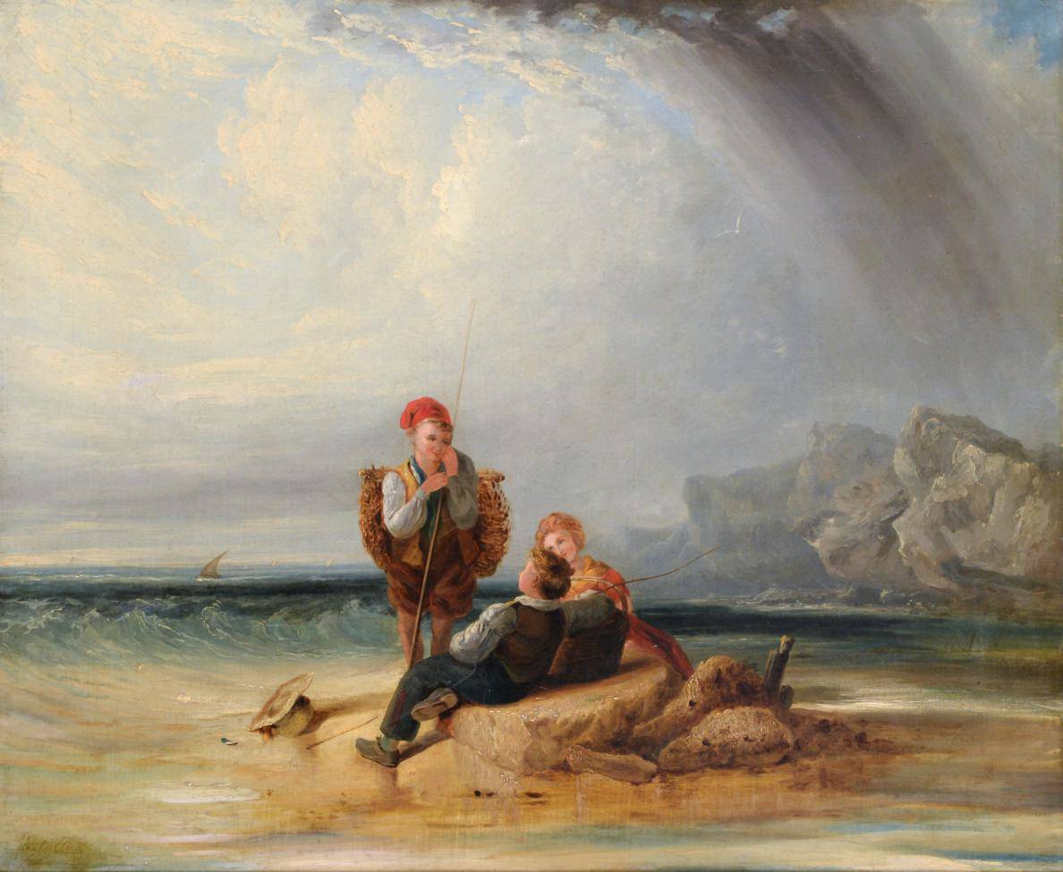 Lot 284 - Follower of William Collins RA (1788-1847)