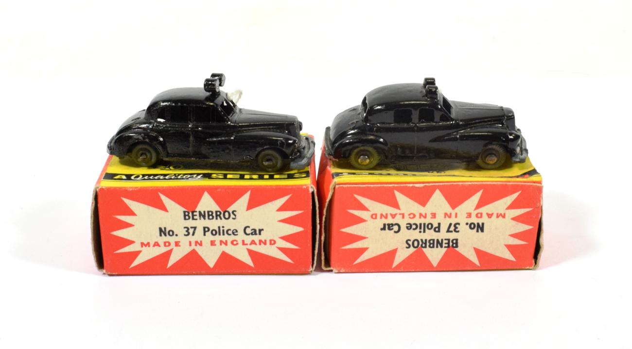 Lot 2330 - Benbros Mighty Midgets No.37 Police Car