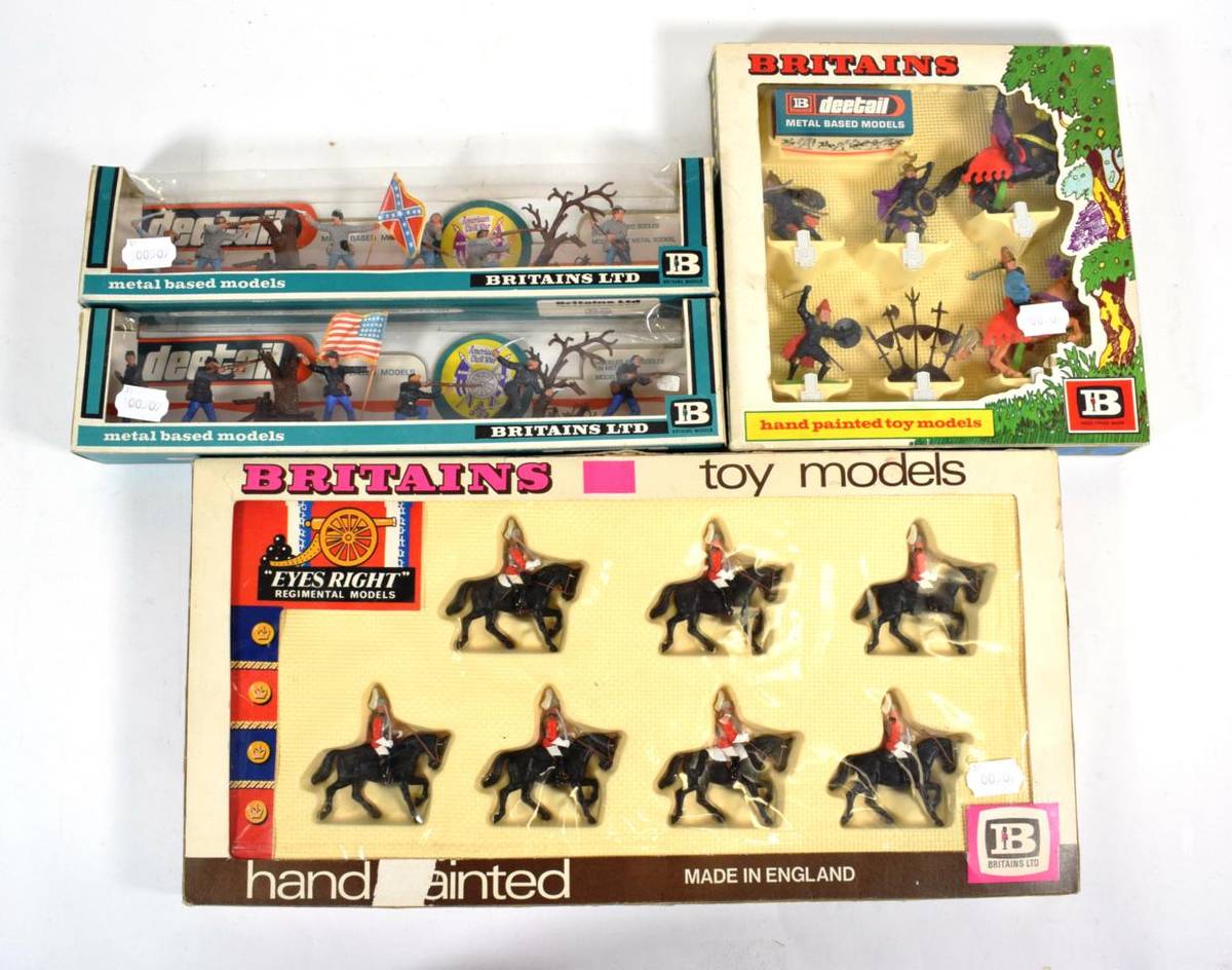 Lot 2405 - Britains Plastic Figure Sets 7457 Federal