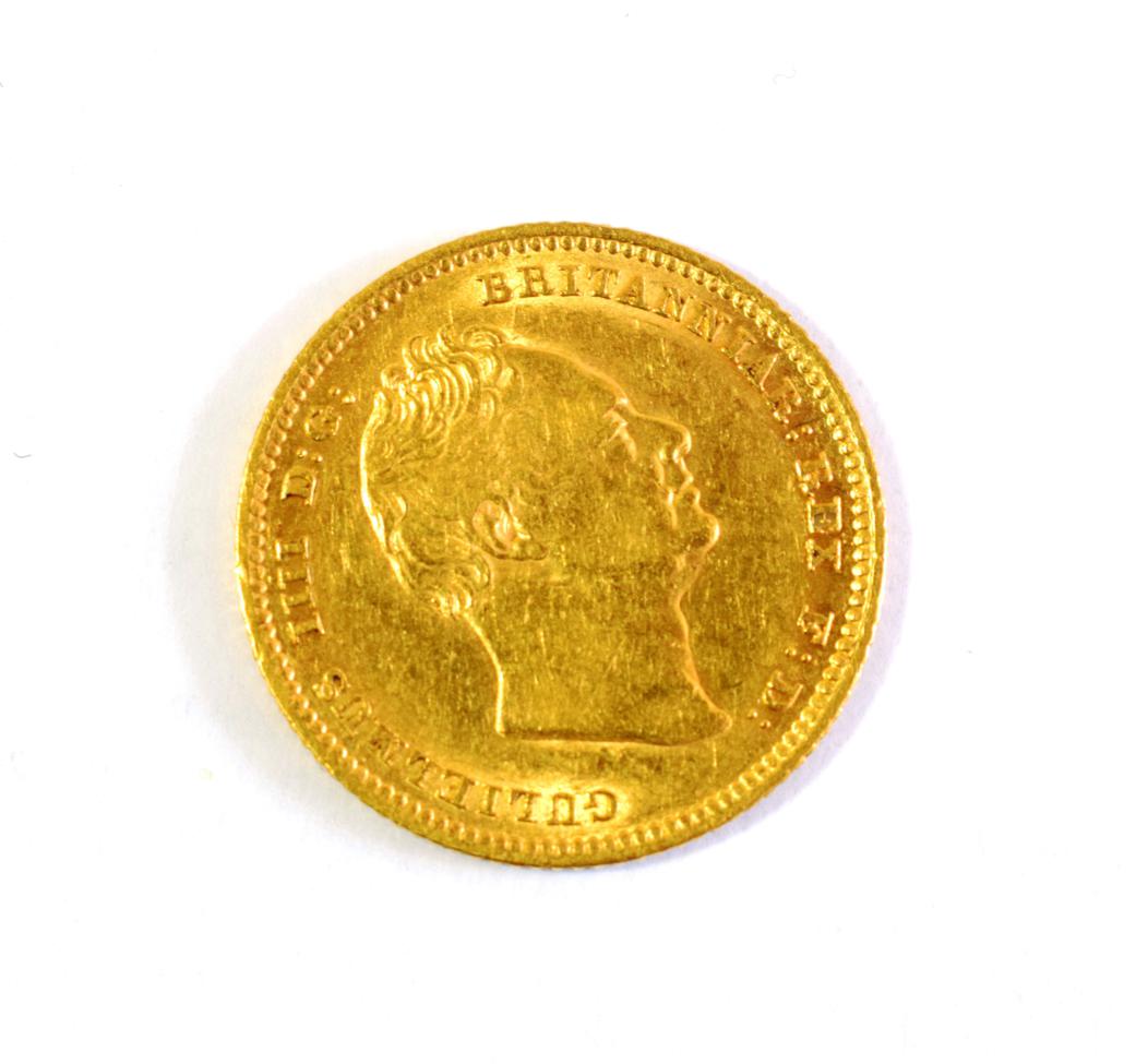Lot 135 - William IV (1830-1837), Half Sovereign, 1835,