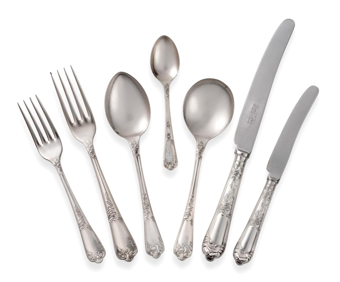 Lot 2293 - An Elizabeth II Silver Table-Service, by