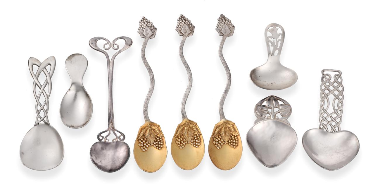 Lot 2294 - Five Various Elizabeth II Silver Tea-Caddy