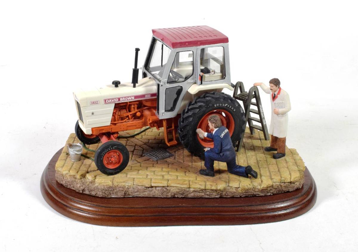 Lot 77 - Border Fine Arts Studio Tractor Model