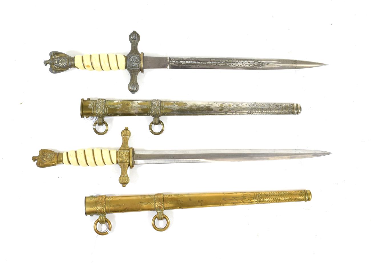 Lot 242 - A German Third Reich Naval Dirk, the 25cm