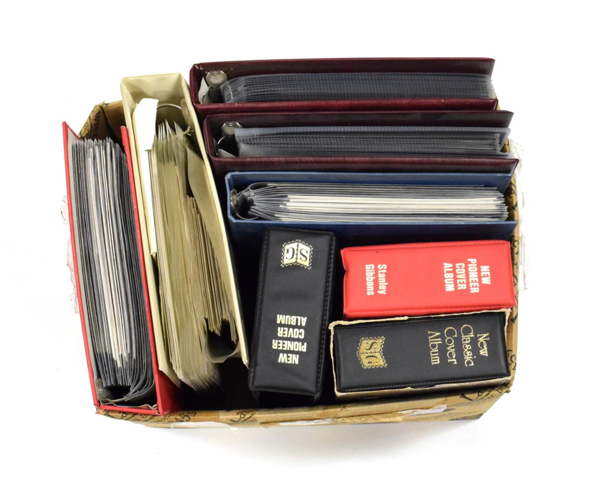 Lot 570 - GB Collection Of First Day Covers in 8