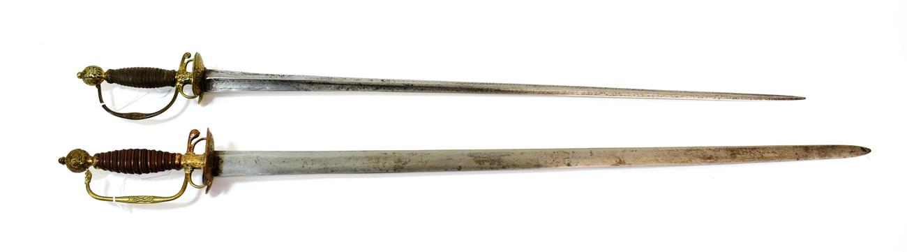 Lot 184 - An 18th Century Small Sword, the 73cm