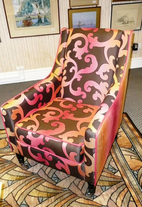 Lot 1548 - A Delcor Duke Model Easy Chair, upholstered
