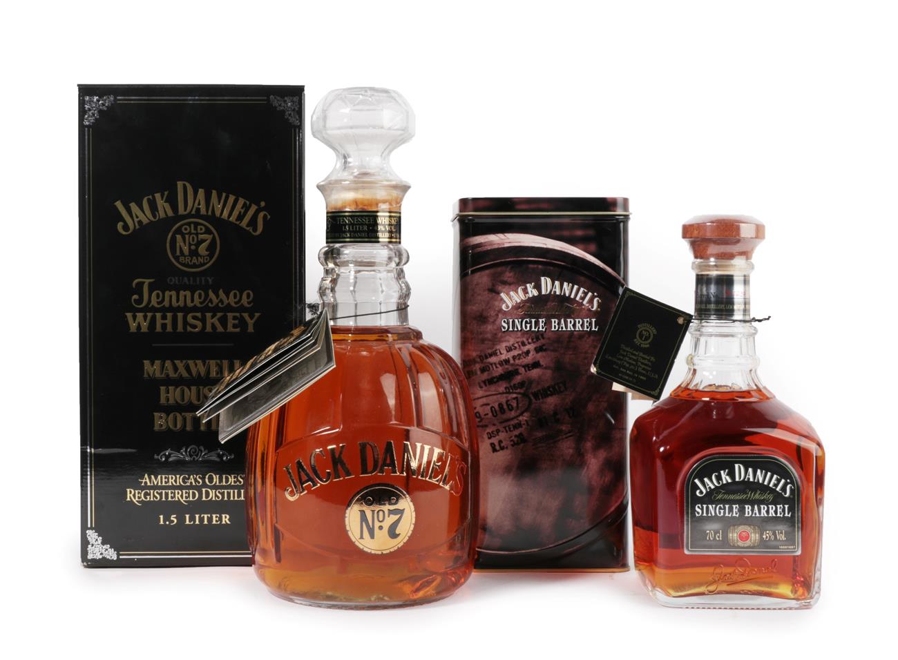 Lot 5125 - Jack Daniel's Old No.7 Tennessee Whiskey,