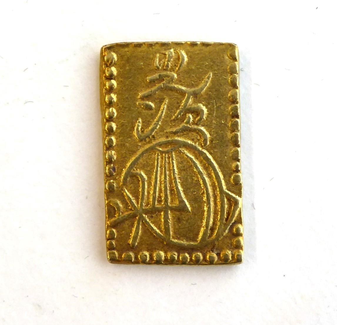 Lot 2192 - JAPAN - Edo Period, Tokugawa Shogunate Gold