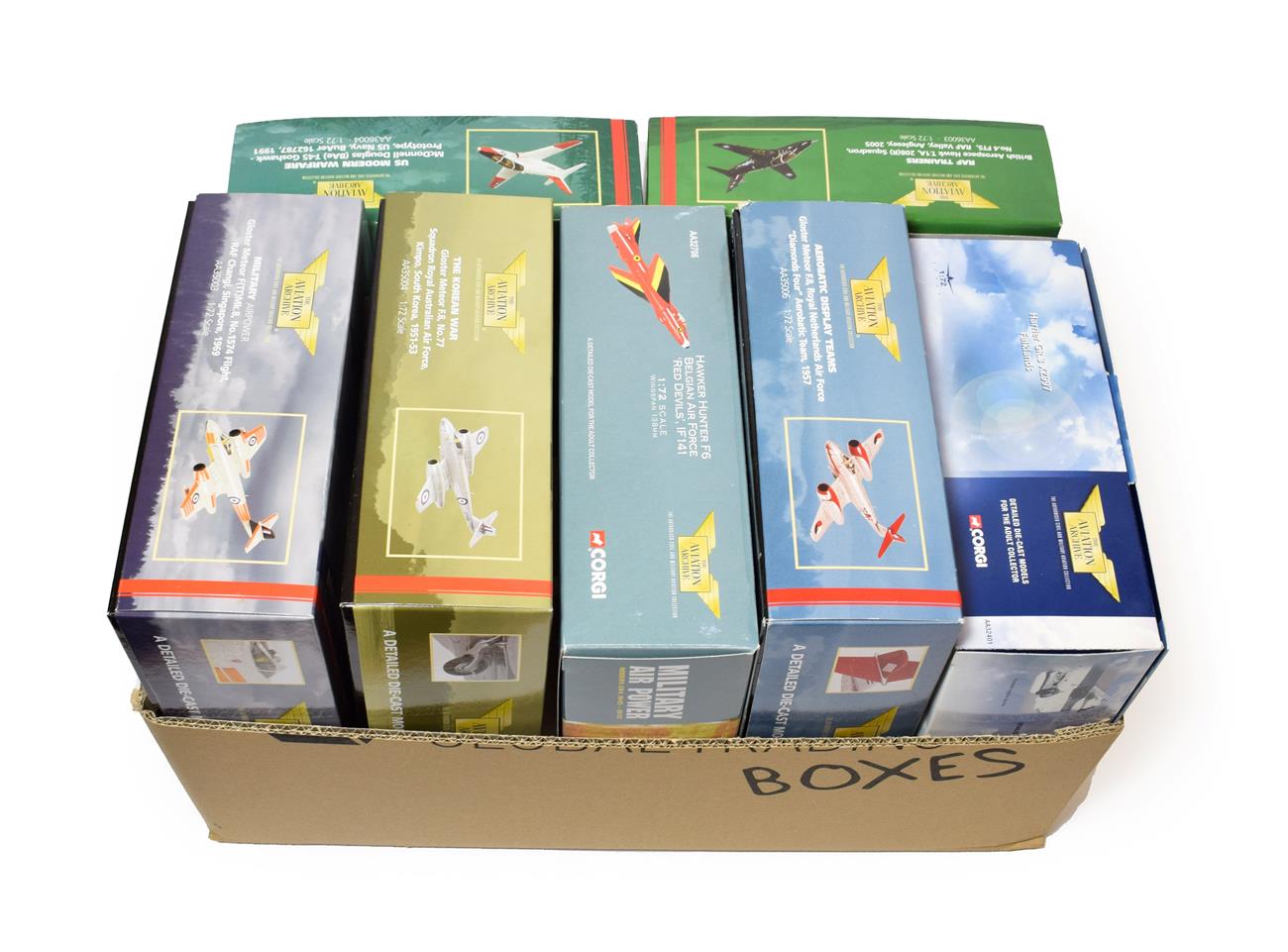 Lot 3236 - Corgi Aviation Archive 1:72 Scale Group