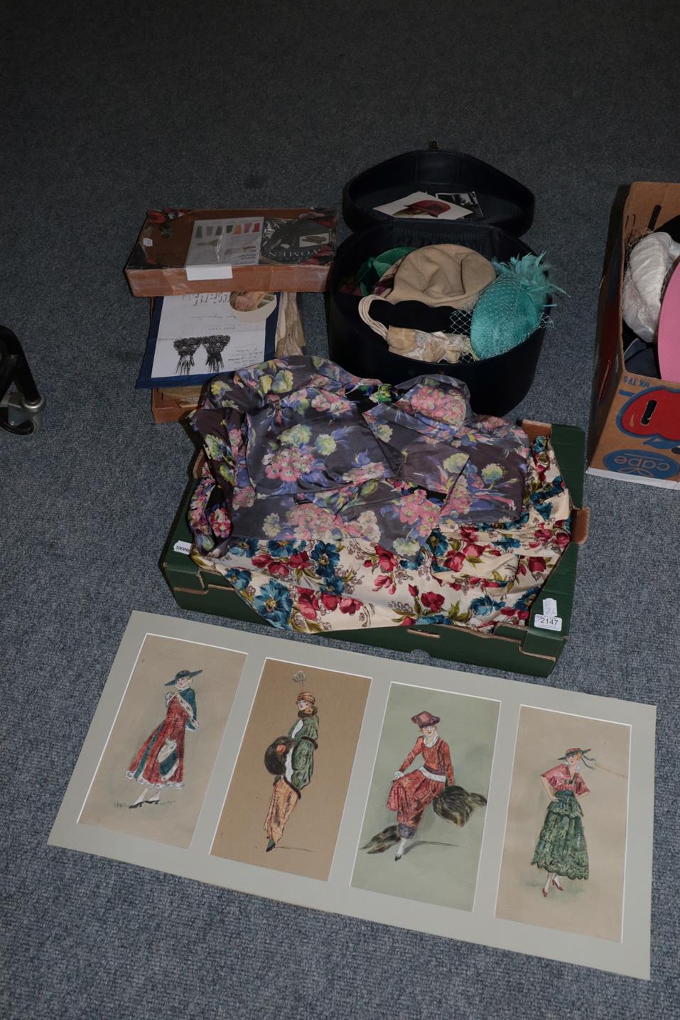 Lot 2147 - A collection of assorted costume and other