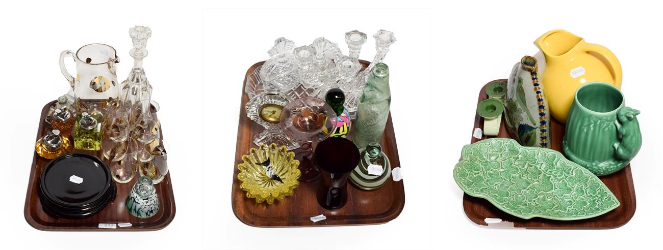 Lot 294 - Glass including a Franco Moretti Murono
