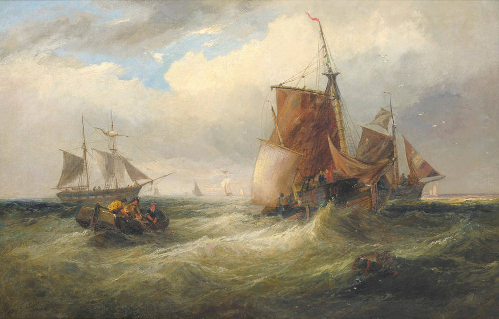 Lot 919 - Attributed to Samuel Calvert (ex.1882-1885)