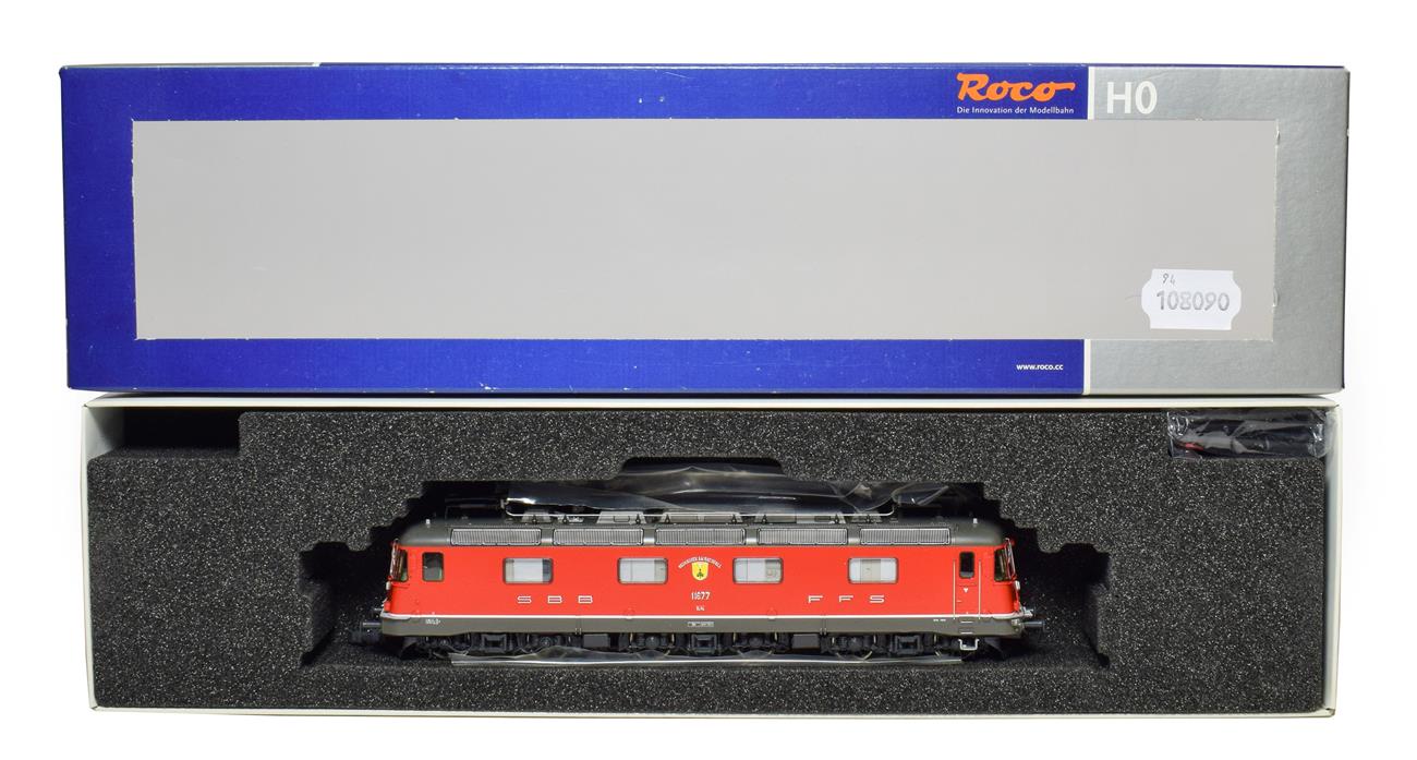 Lot 3352 - Roco HO Gauge 2 Rail 72598 SBB FFS 11677