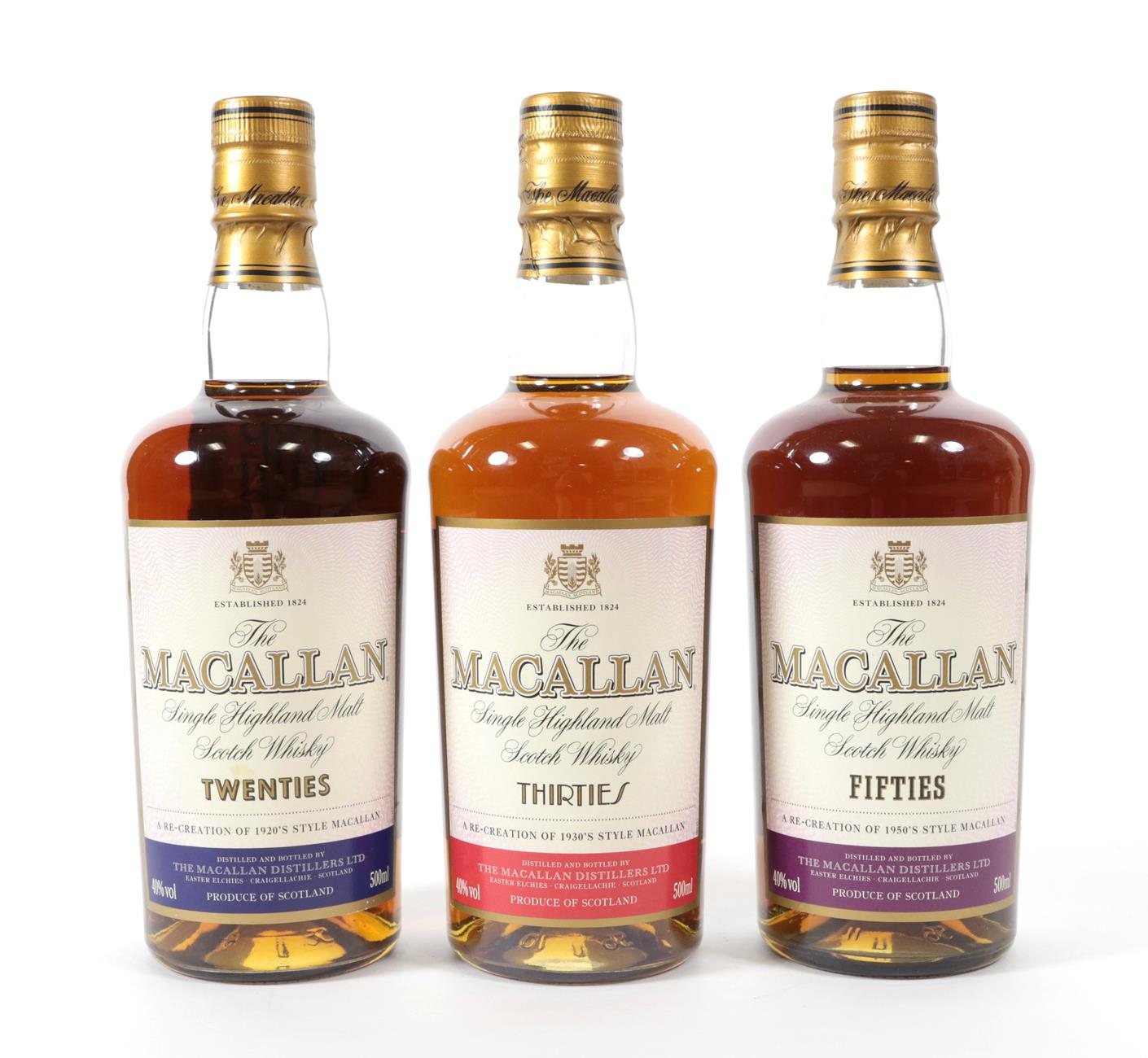 Lot 5186 - The Macallan Single Highland Malt Scotch