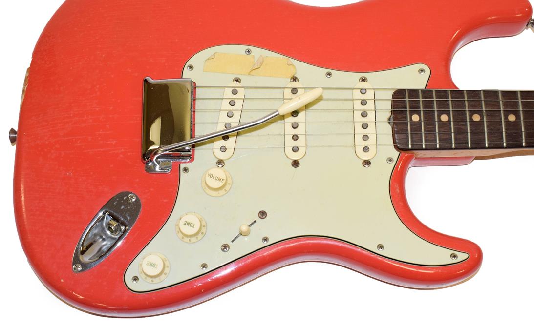 Lot 3035 - Fender Stratocaster Guitar (1962) serial no.