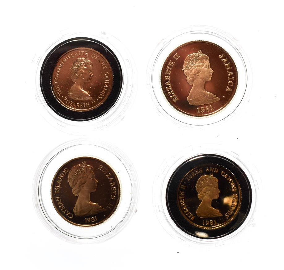 Lot 4214 - Royal Mint, 1981 'Royal Wedding' Gold Proof