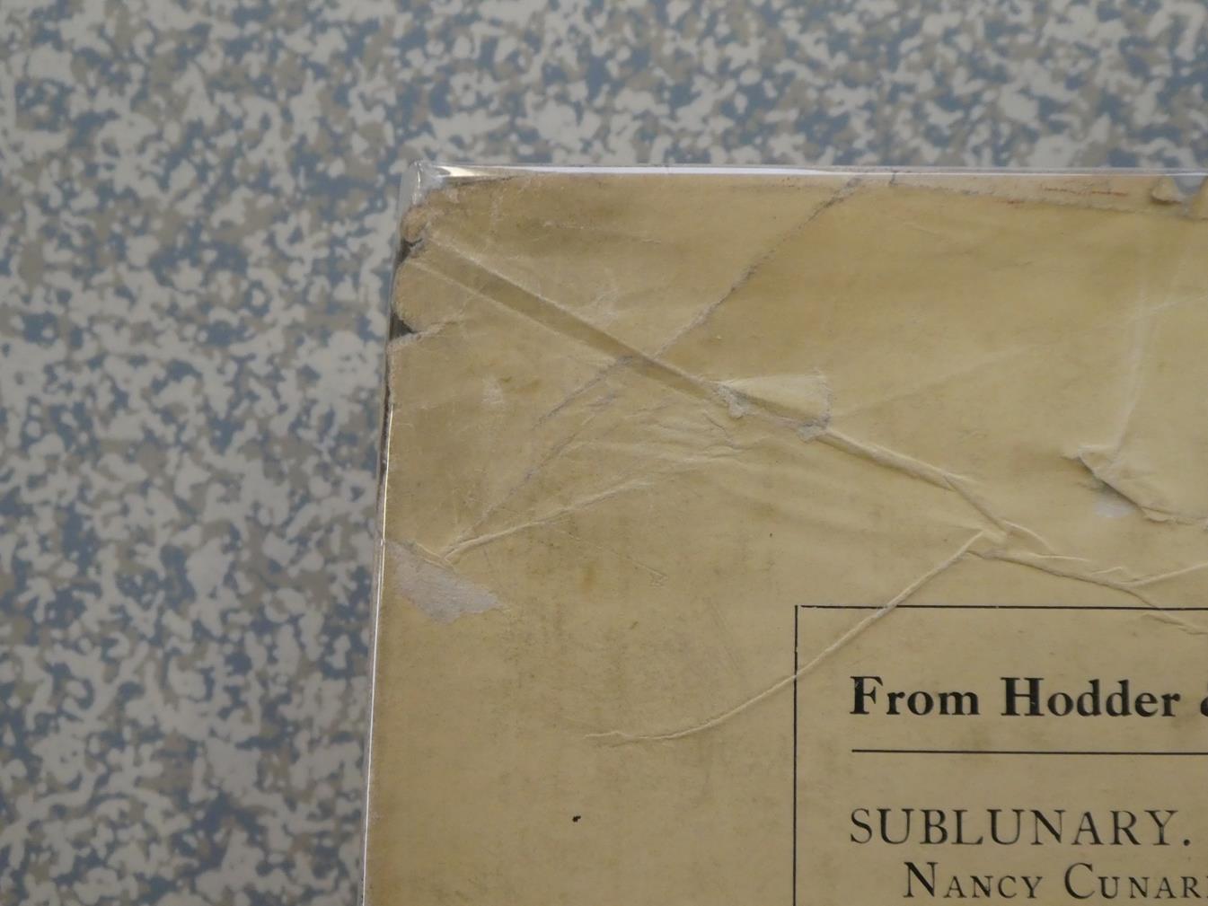 Lot 68 - Cunard (Nancy) Sublunary, Hodder and