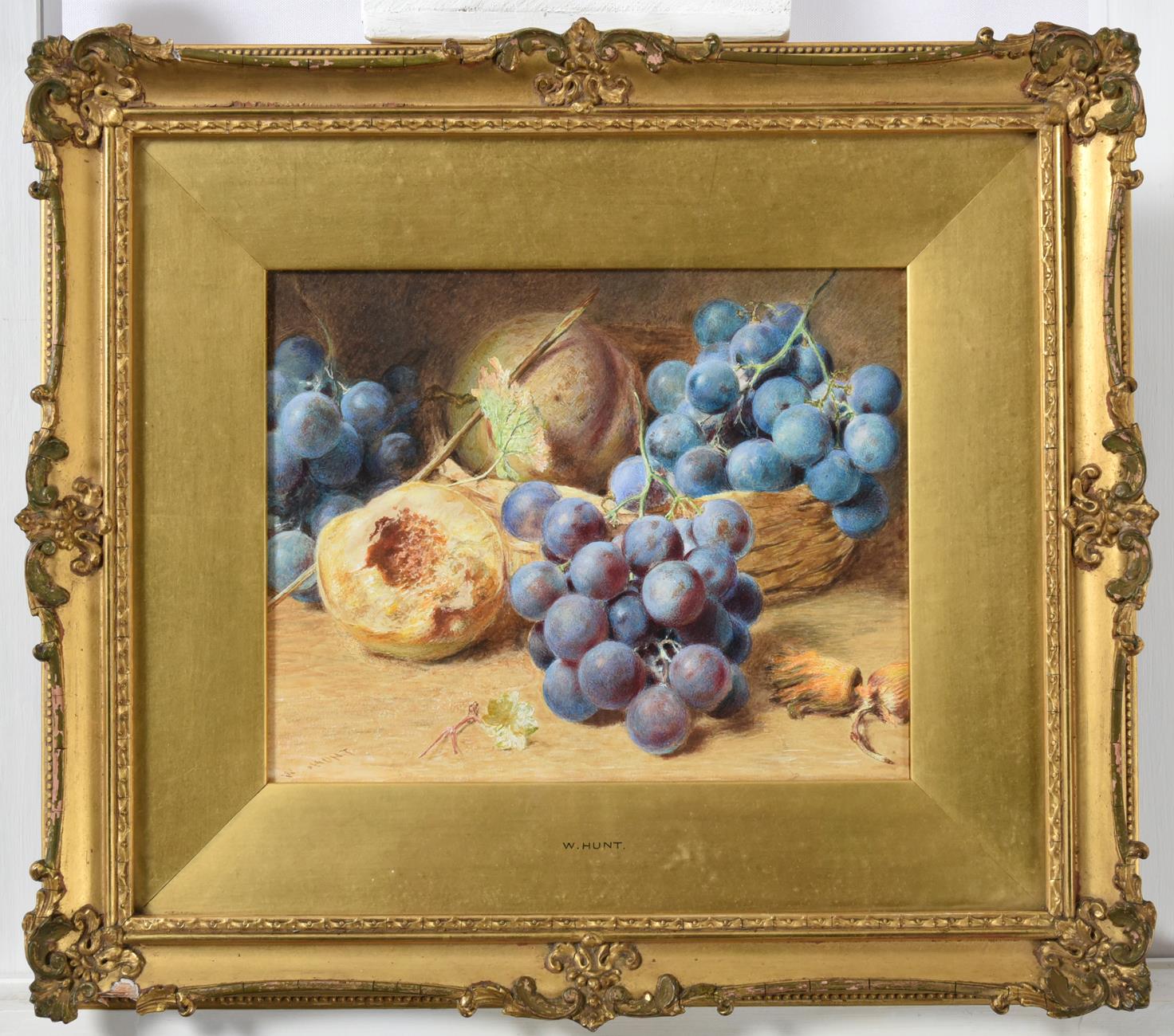 Lot 1077 - William Henry Hunt (1790-1864) Still life