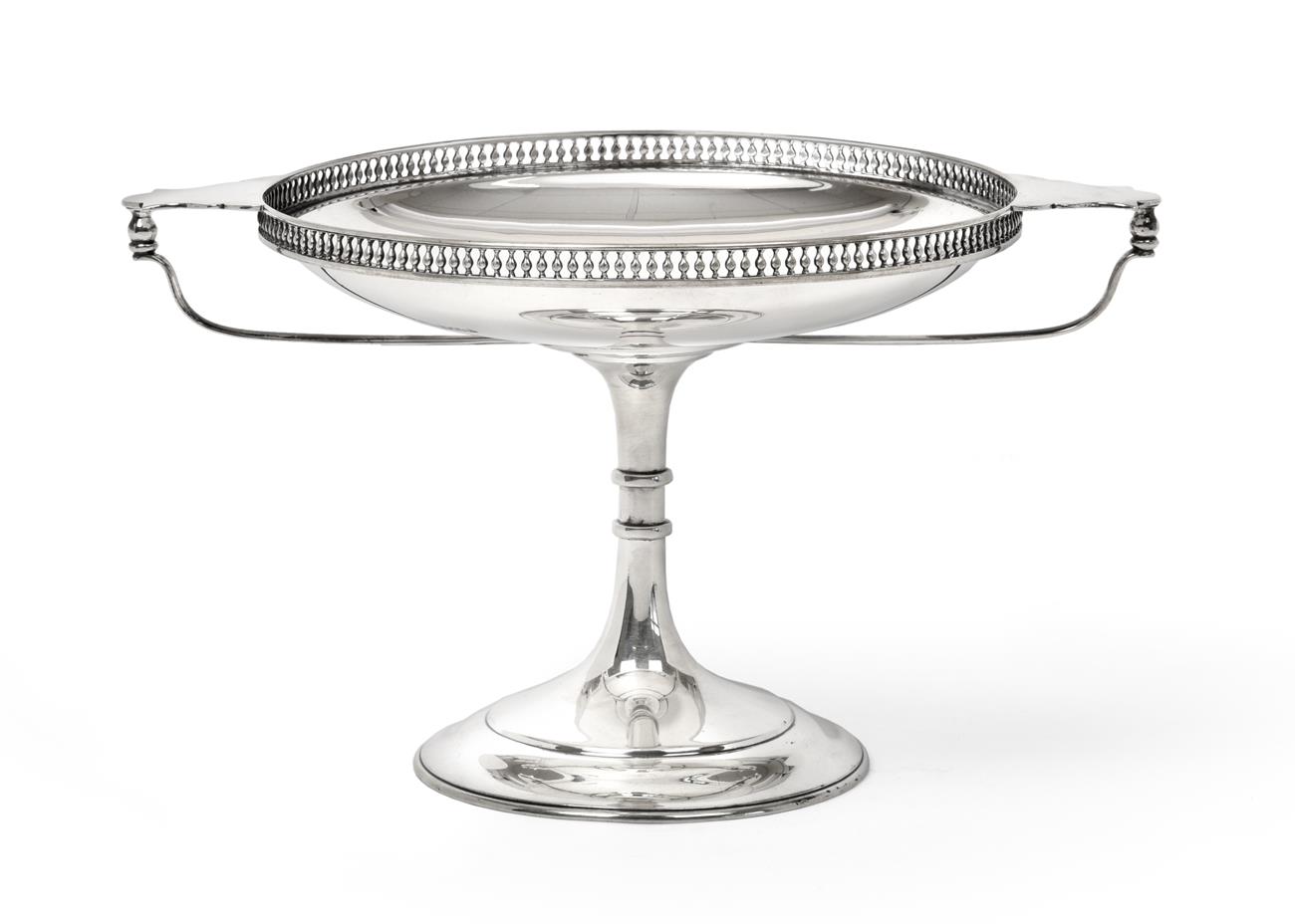 Lot 2327 - A George V Silver Pedestal-Dish, by James
