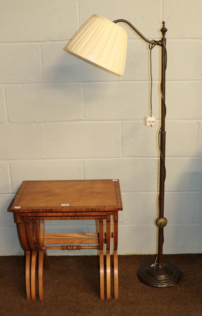 Lot 1109 - A 20th century nest of three pollard oak