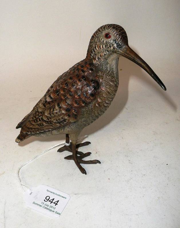 Lot 944 - An Austrian Cold Painted Bronze Figure of a