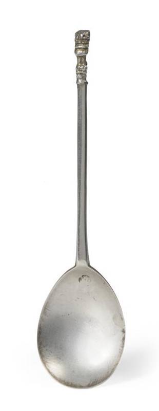 Lot 719 - An Elizabethan Lion Sejant Spoon,