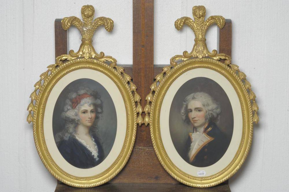 Lot 793 - Emil Rochelle (19th century) Portrait of a