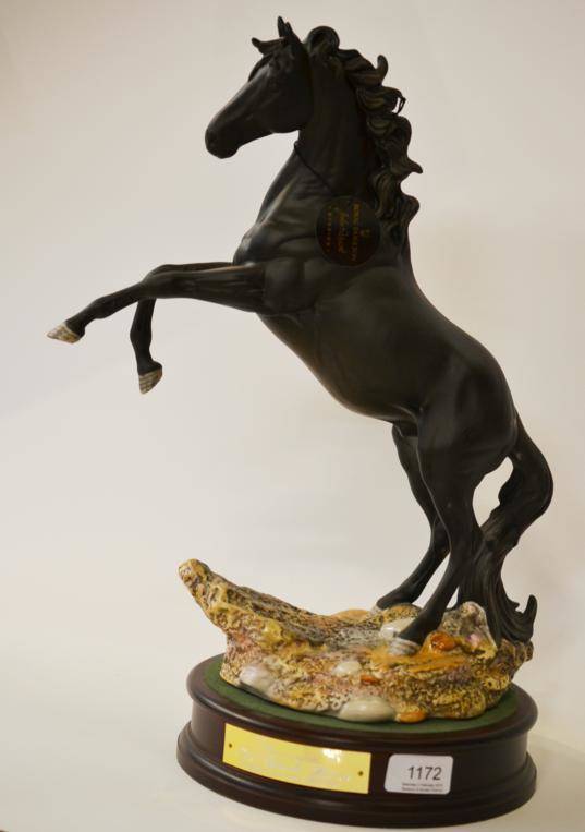 Lot 1172 - Royal Doulton (Beswick) Trakehner Stallion