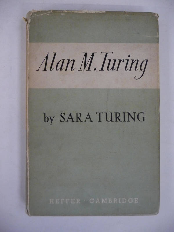 Lot 184 - Turing (Sara) Alan M. Turing, 1959, Heffer,