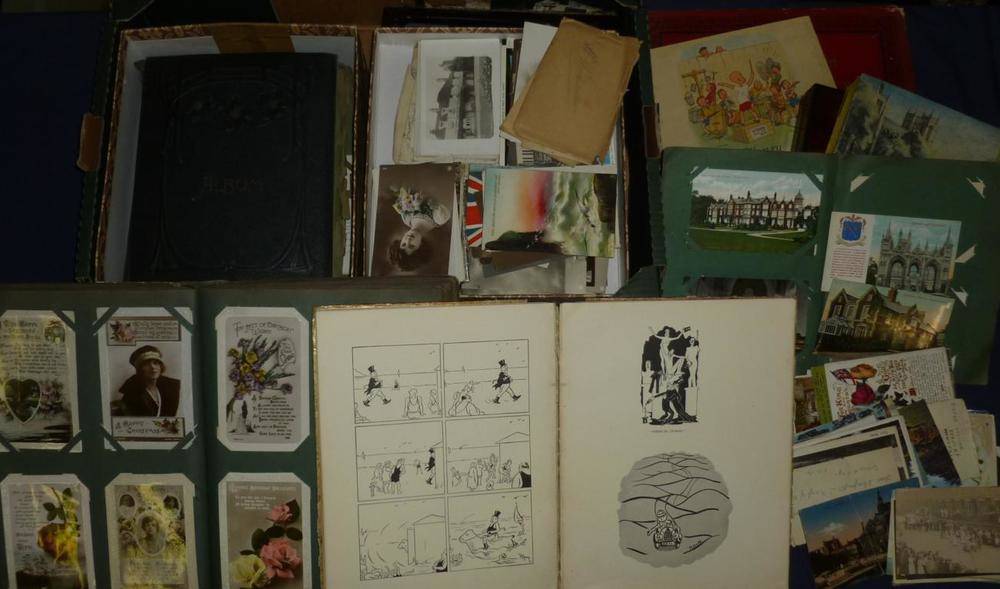 Lot 103 - A Large Collection of Postcards, including
